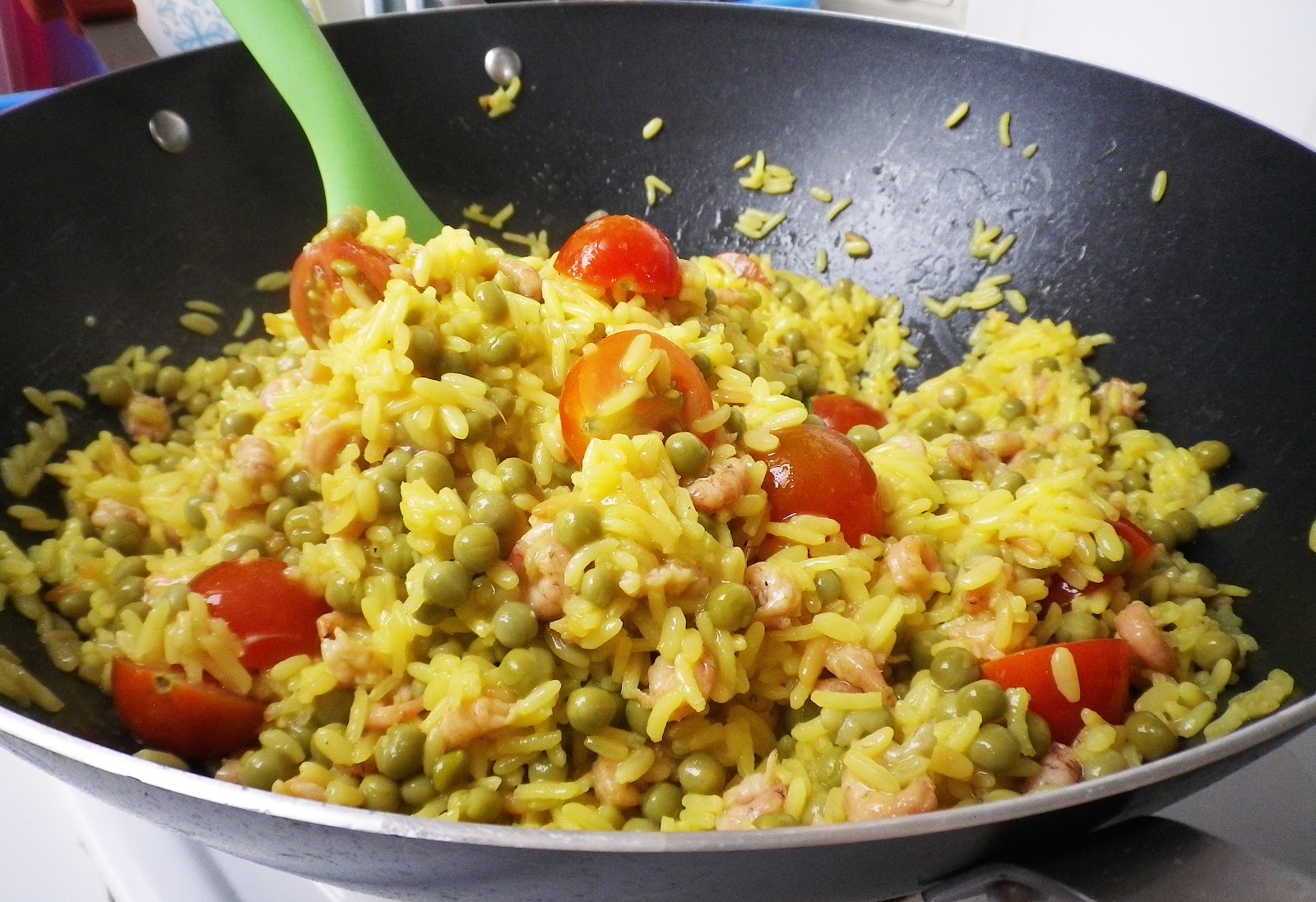 J'ai toujours aimé le jaune moutarde: Riz façon paëlla