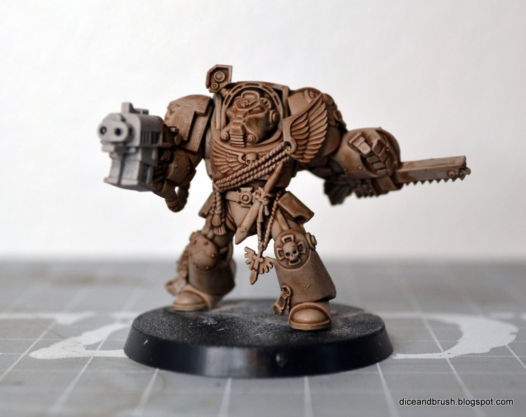 Dice and Brush: Tutorial: How I paint Deathwing Terminators