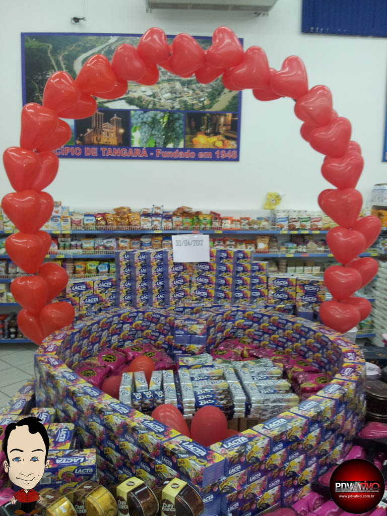 Ação de merchandising do dia das mães Kraft Foods ~ PDV Ativo