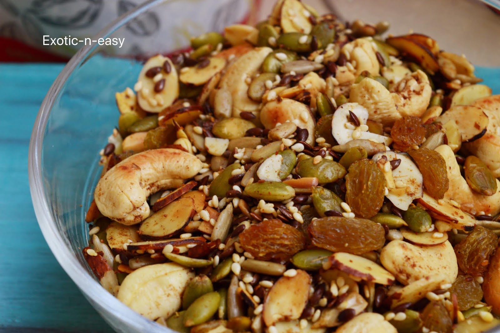 exotic-n-easy cooking: Seeds and Nuts Trial Mix