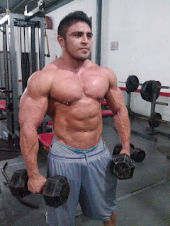 world bodybuilders pictures: Mexican bodybuilder David Rosas