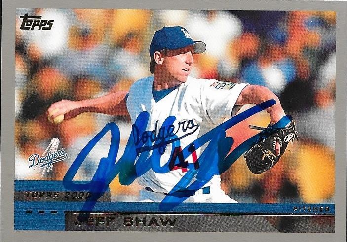 foul bunt: TTM Success - Jeff Shaw