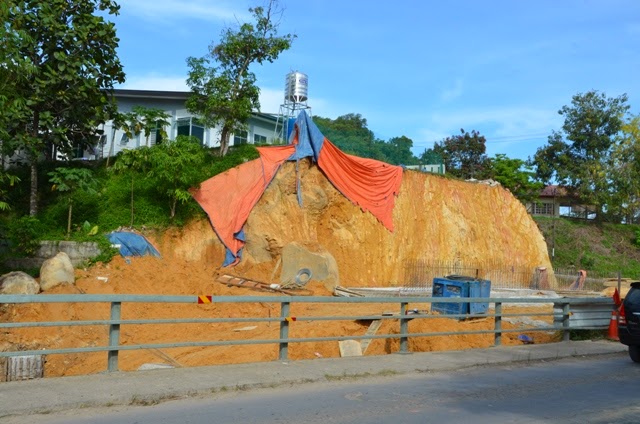 Construction of a new bridge at Dambai, Penampang, Sabah: DAMBAI ...