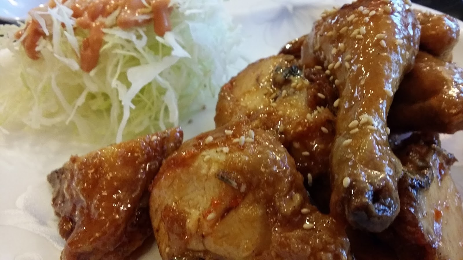eating all the day ...: han gang chicken