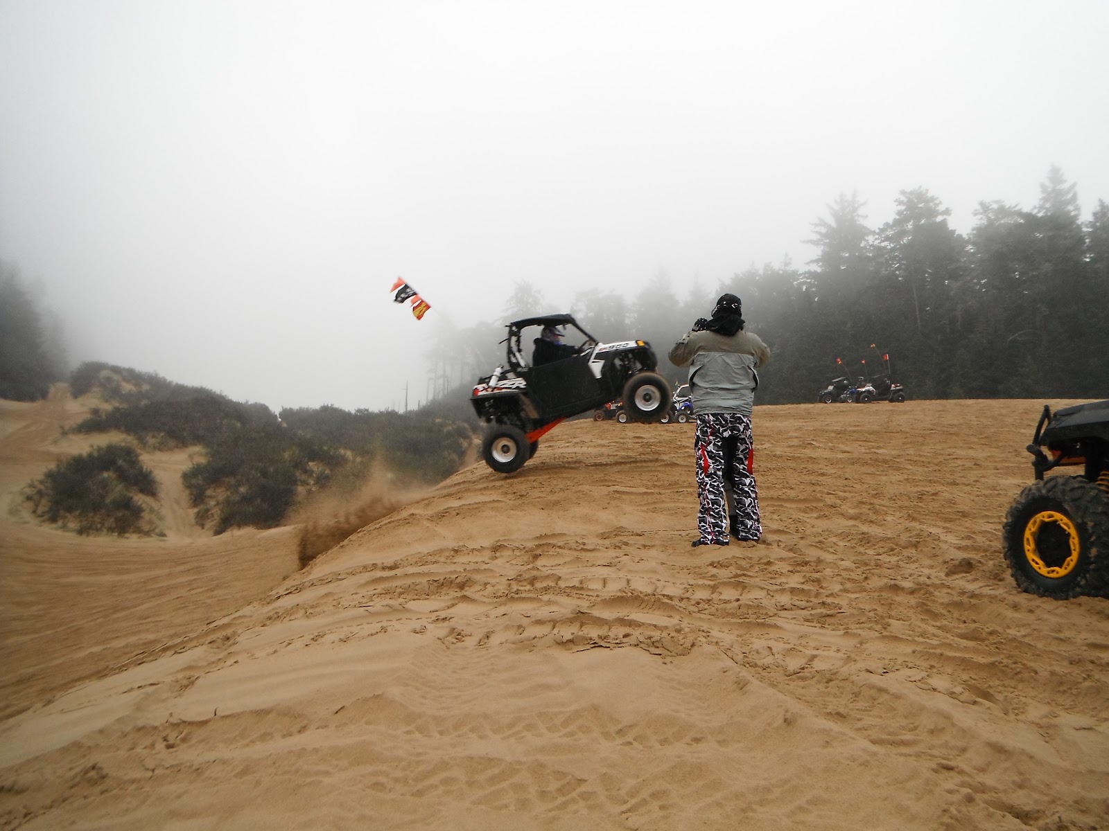 MAddOG Morrell Motorsports: Winter Storms = Weird Sand, Winchester Bay ...