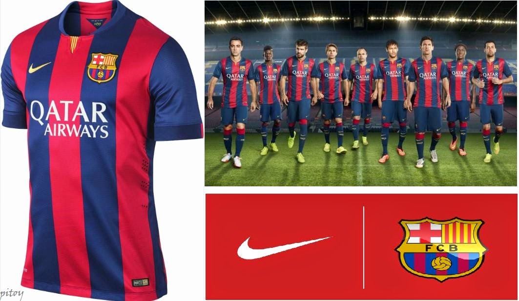 Jersey Klub Eropa musim 2014/2015