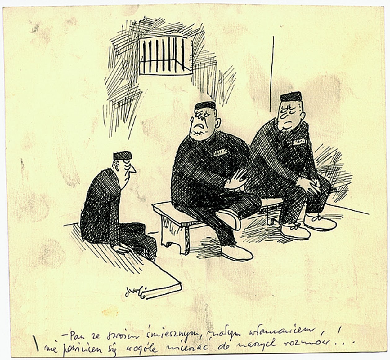 „Rysunek satyryczny” Karol Ferster | Ośrodek Kultury "WZGÓRZE ZAMKOWE"