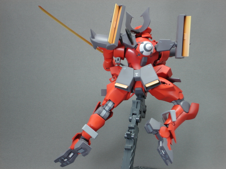 GUNDAM GUY: 1/144 HG Mr. BUSHIDO'S AHEAD - Custom Build