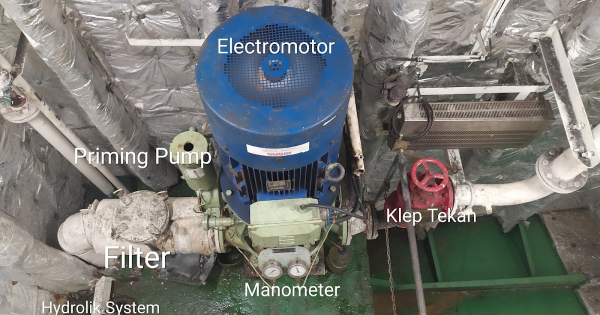 Engine Room: Emergency Fire Pump