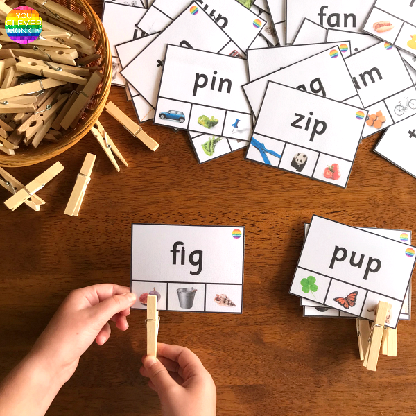 LEARNING TO READ CVC WORDS | you clever monkey