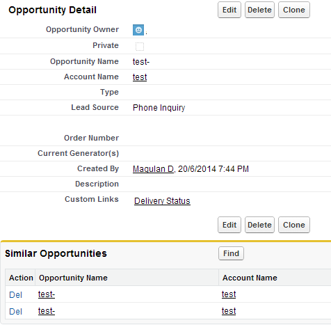 Similar Opportunities in Salesforce? ~ Salesforce Tutorials