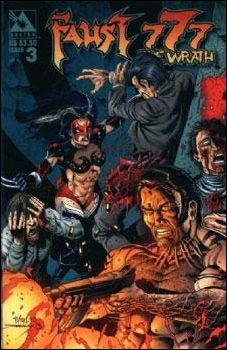 POP CULTURE SHOP: FAUST 777 THE WRATH 5 COMIC BOOKS COMPLETE TIM VIGIL ...