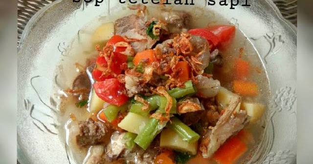 Sop tetelan sapi, Endang