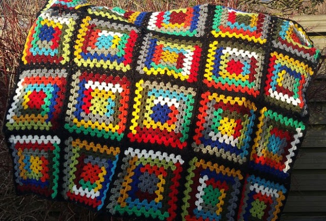 Lindevrouwsweb: Gehaakte Deken