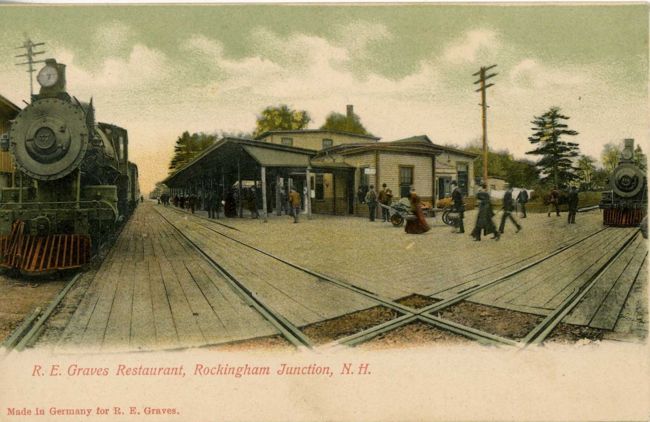 The National Railroad Postcard Museum: Rockingham Junction, New Hampshire