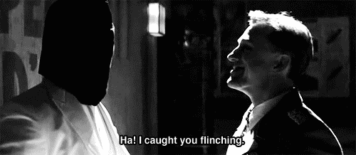 Movie GIFs: I caught you flinching