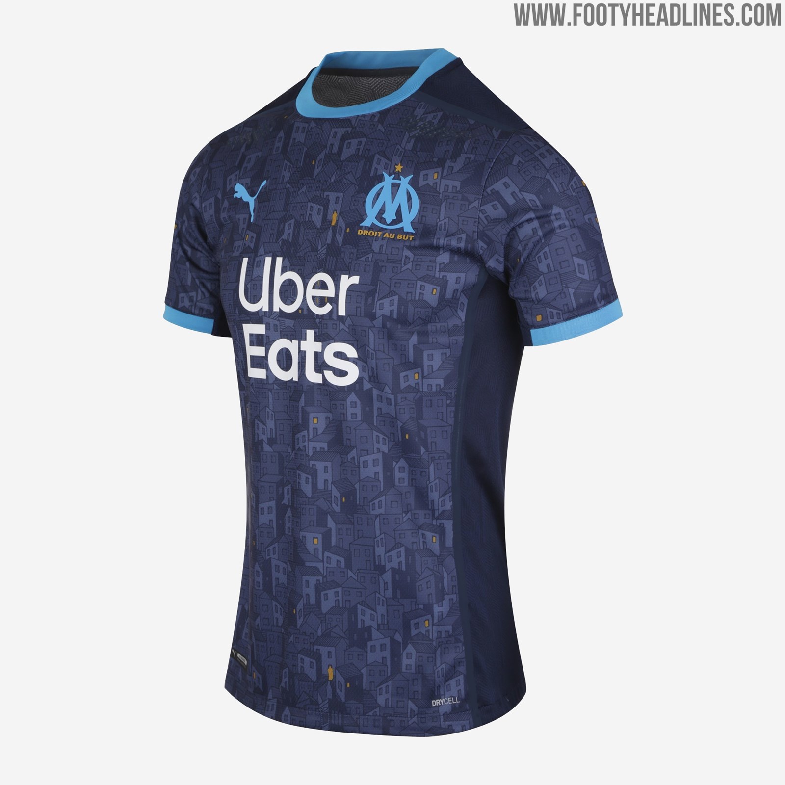 Olympique Marseille 20-21 Home, Away & Goalkeeper Kits Released + Third ...