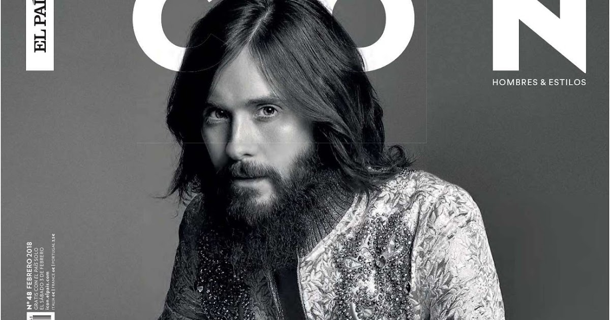 Jared Leto muestra su inconfundible estilo para ICON Magazine