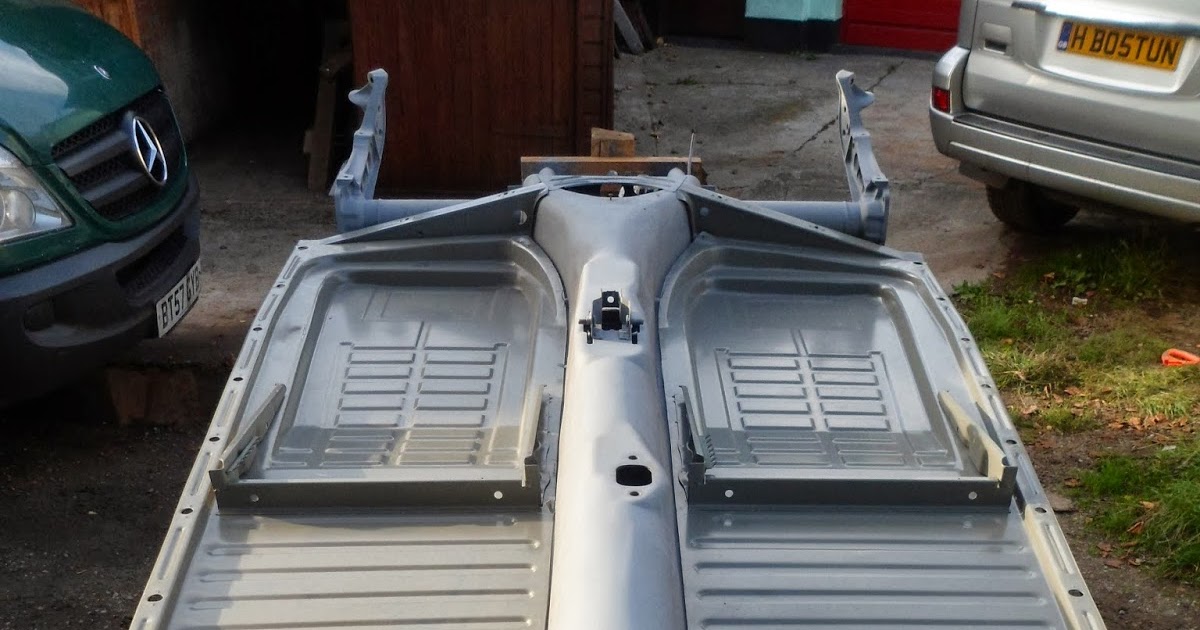 1965 VW Beetle Restoration: Test fitting the floor pans