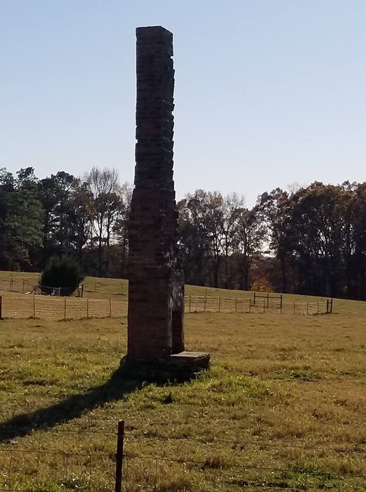 Forgotten Georgia: Old Chimney near Fairplay