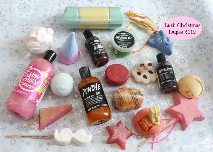 Lush Christmas Dupes // 2012 | Lucyy Writes