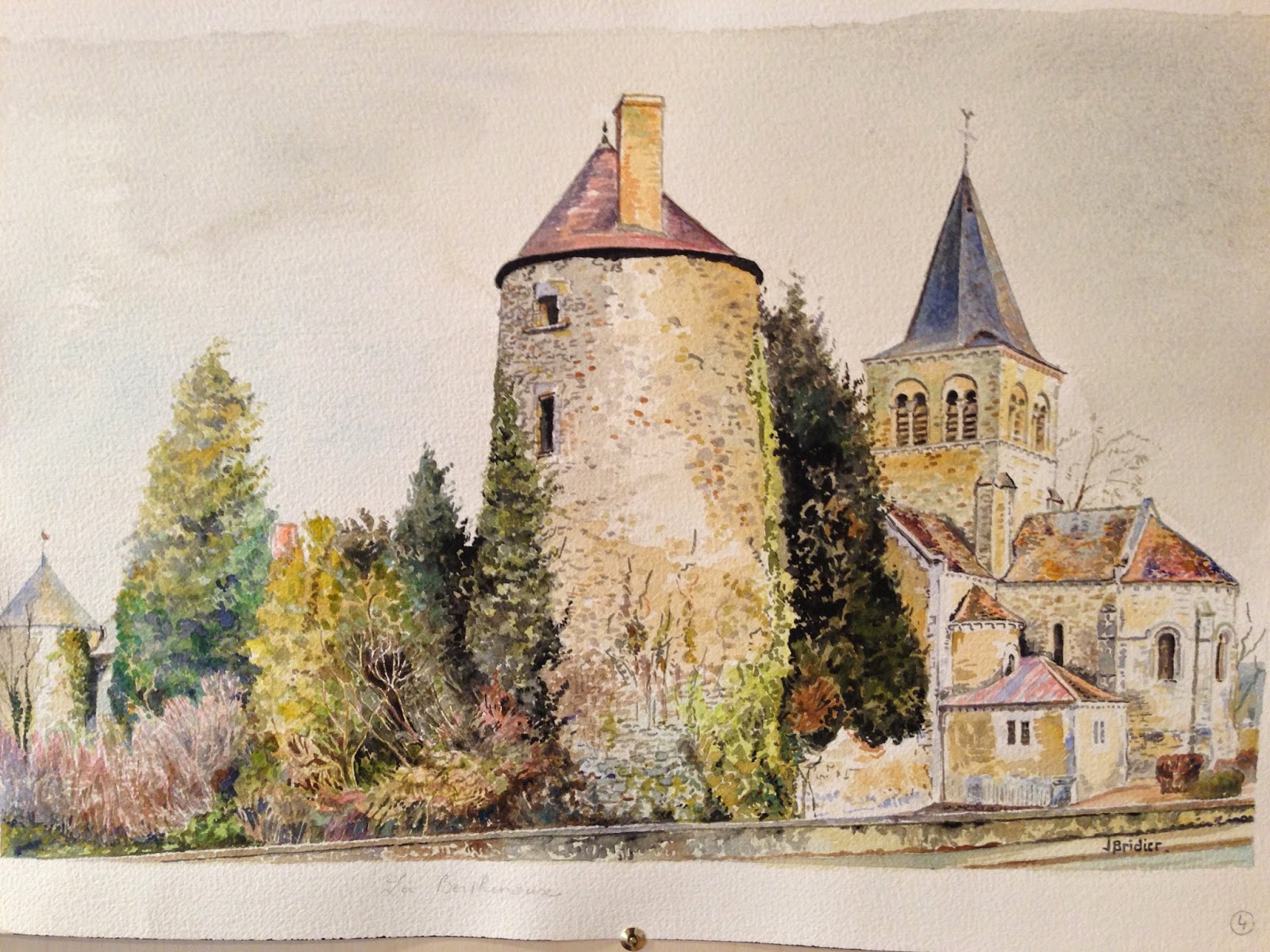 Gunnar Bjursell's blog: Quelques tableaux de Jacques Bridier. Some ...