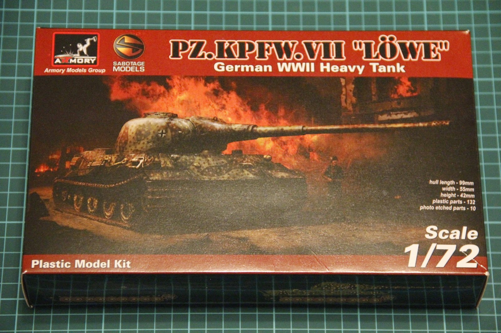 Armory 1/72 Pz.Kpfw.VII "Lowe" (AR72201) - DetailScaleView