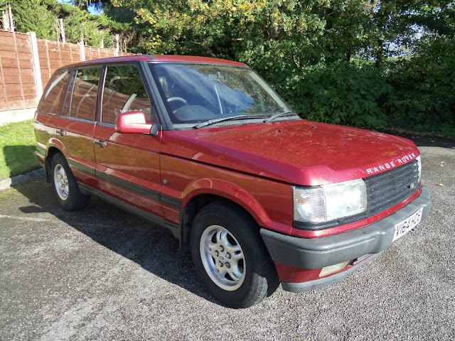 Landrover Defender: RANGE ROVER CLASSIC, 1999, METALLIC RED BLACK ...