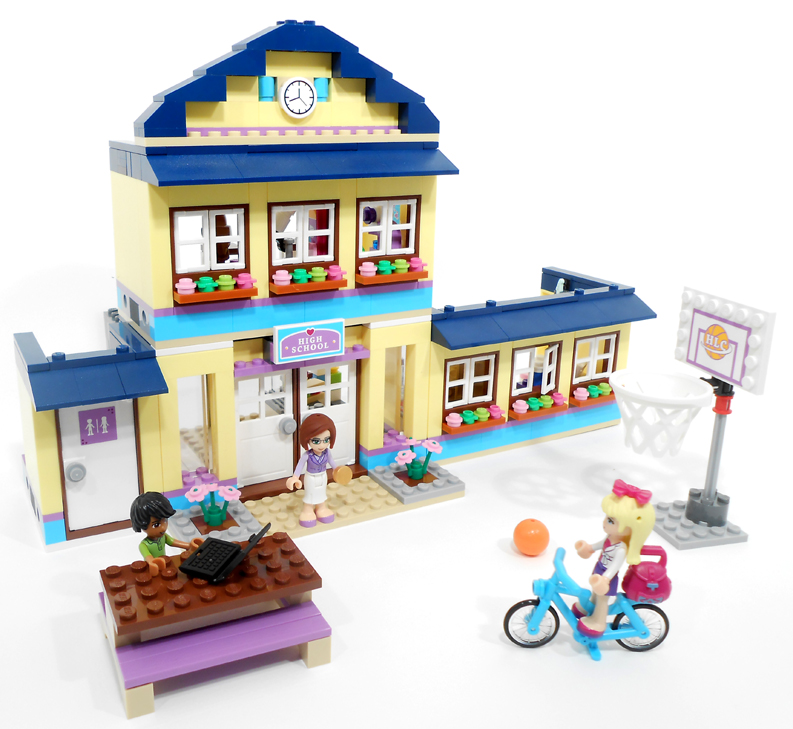 Oz Brick Nation: LEGO Friends 41005: Heartlake High Review.