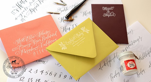 Antiquaria: Calligraphy Workshops | Austin, Texas | Feb. 1&2, 2014