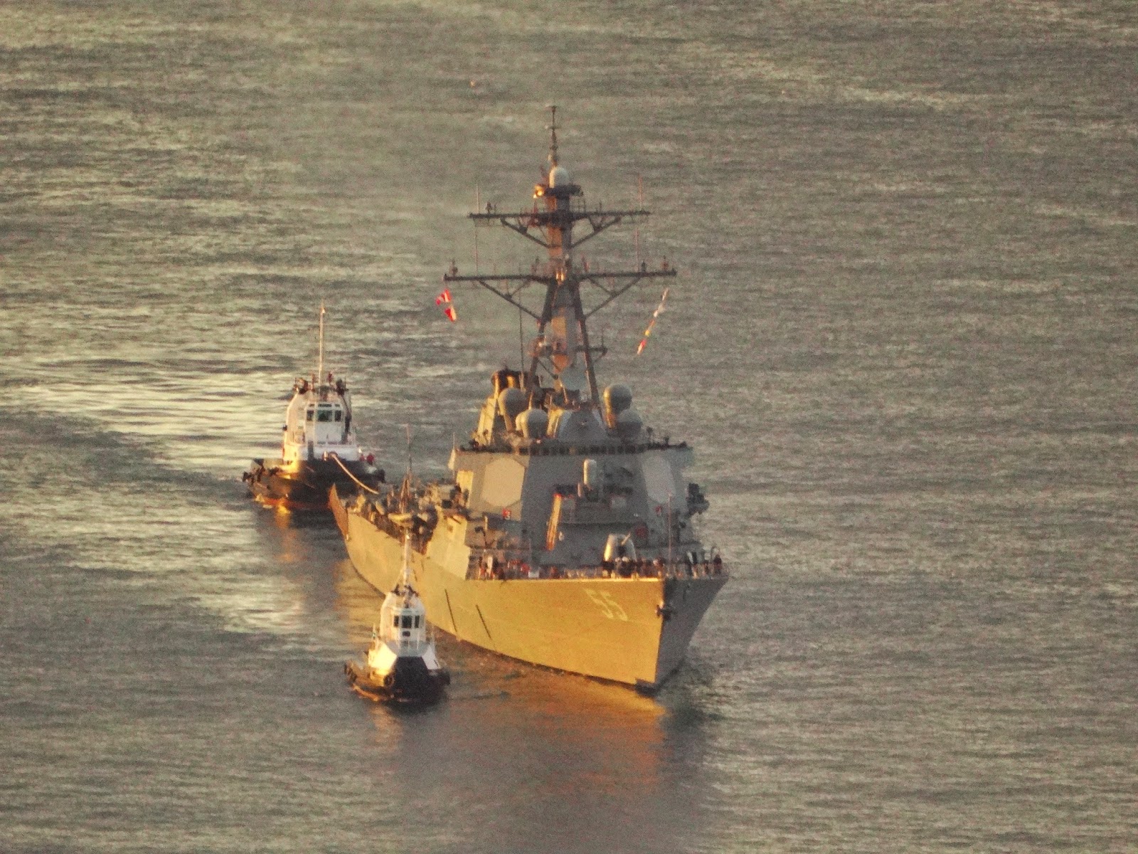 Sergio@Cruises: USS Stout (DDG-55) e Silver Wind no Funchal