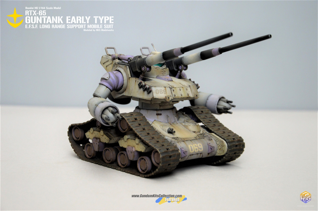 Painted Build: HG 1/144 Guntank Early Type