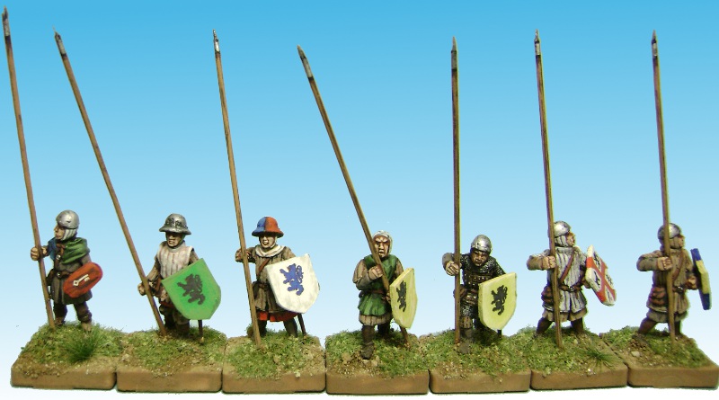 Igwarg Studio: Mirliton Medieval Infantry, 13th-14th century