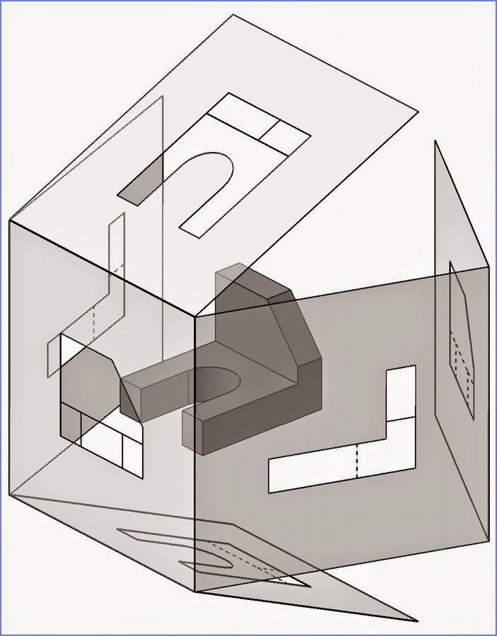 Drafting Teacher blog: Video Exercise 1-6 Orthographic Projection