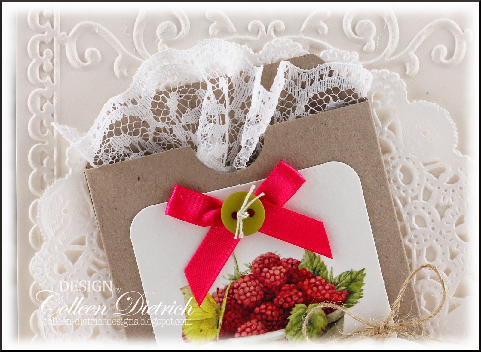 Seize The Sketch #21 - Sweet Raspberries | Colleen Dietrich Designs