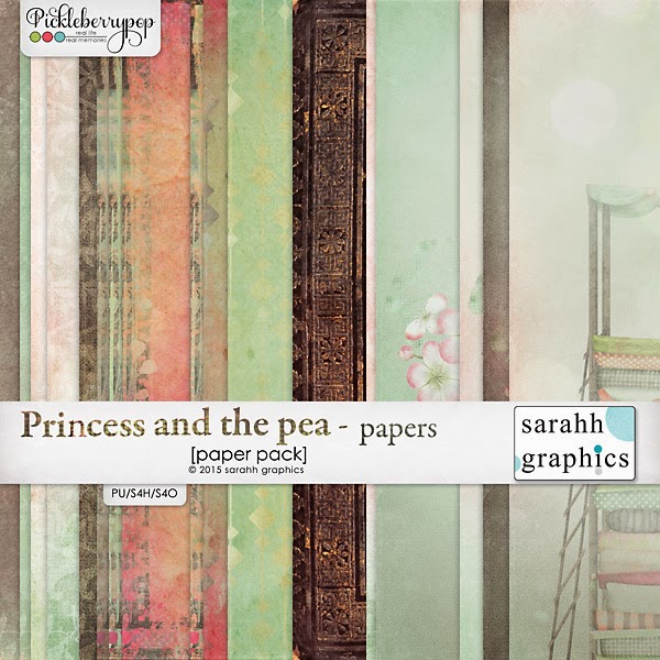 SARAHH GRAPHICS: Princess and the Pea - the May Pickle Barrel and a freebie