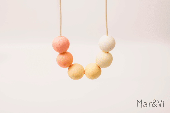 DIY: un collar en colores pastel | Manualidades