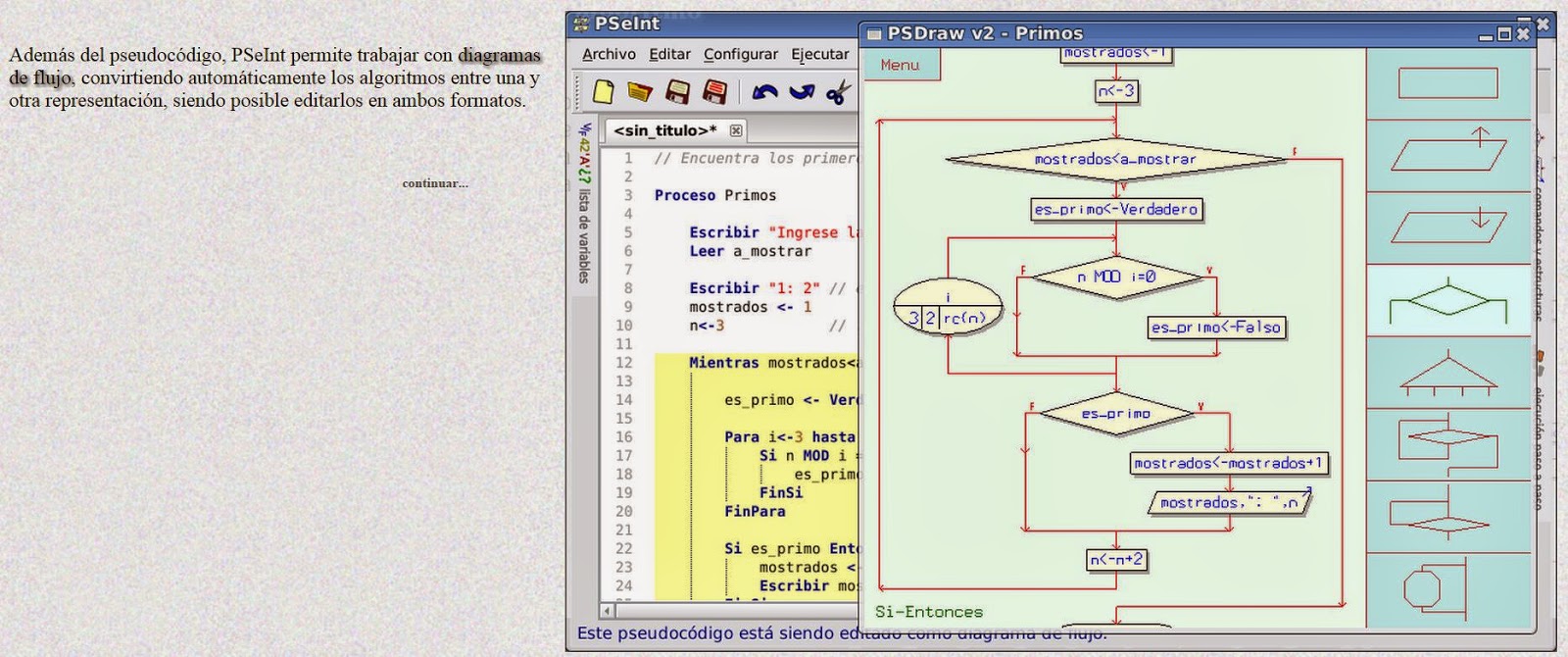 Aprendiendo C#, Python, C++, A.I, BASIC...: PSe Int