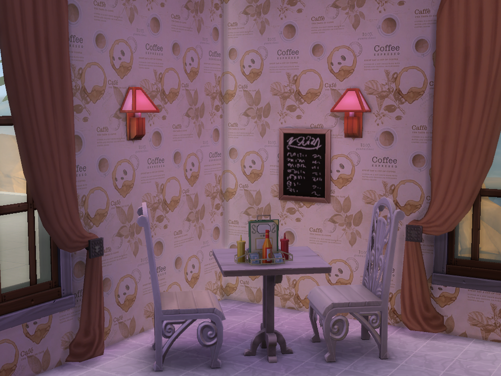 Helen-sims: TS4 Vintage Wallpapers