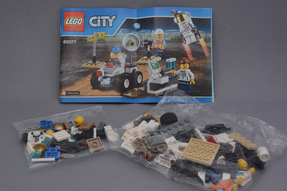 Lego 60077 Space Starter Set 開箱報告 - 魯蛇實驗室