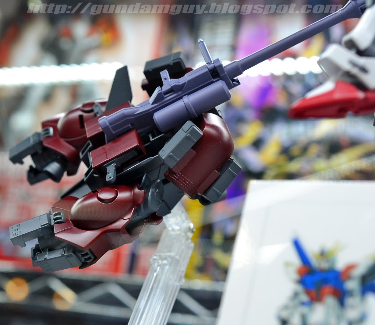 GUNDAM GUY: HG 1/144 Amazing Booster - On Display @ San Diego Comic Con ...