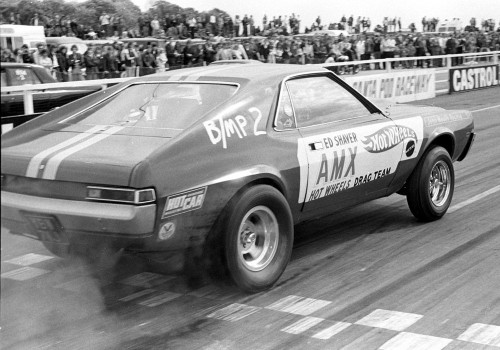 Just A Car Guy: Hot Wheels Drag Team AMX... that's a mighty tall intake ...