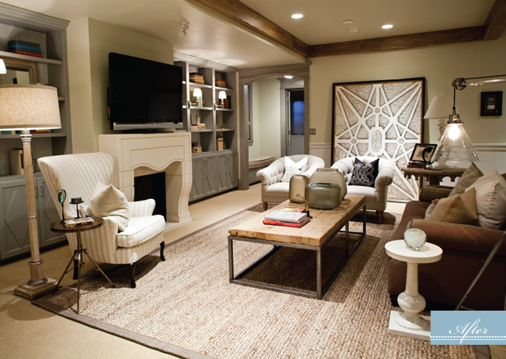 BlueBird Hill: beautiful basements