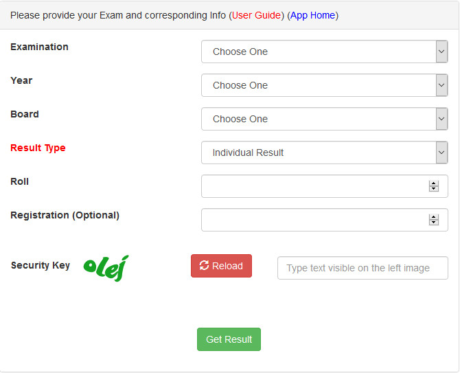 SSC Exam Result 2018 Mark Sheet with Grade Point eboardresults.com