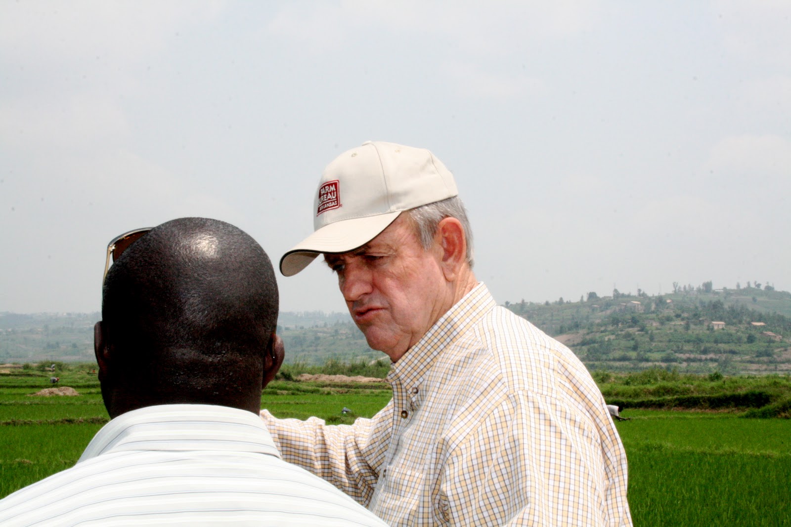 REPORTS from RWANDA: Rice Farmer Meets Rice Farmers