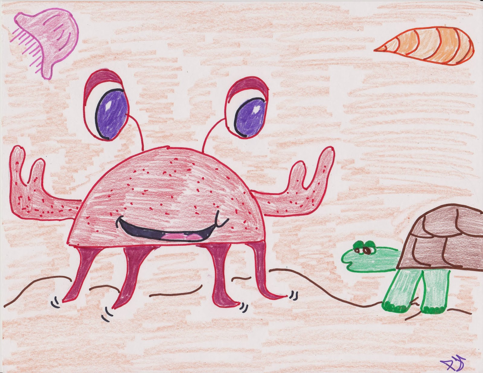 The Adventures of Sammy the Turtle series: Artwork