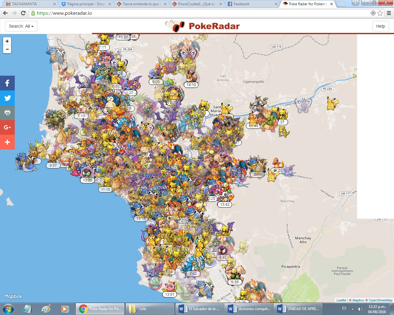 TACNAMANTA: POKÉMON GO EN TACNA