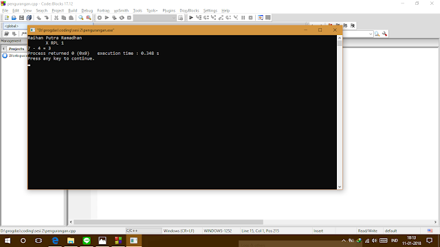 Cara Mengoding CPP Menggunakan Code Block ~ I Time