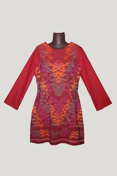 mylalitastyle: Crimson Ikat Tunic is Finished. What's next?