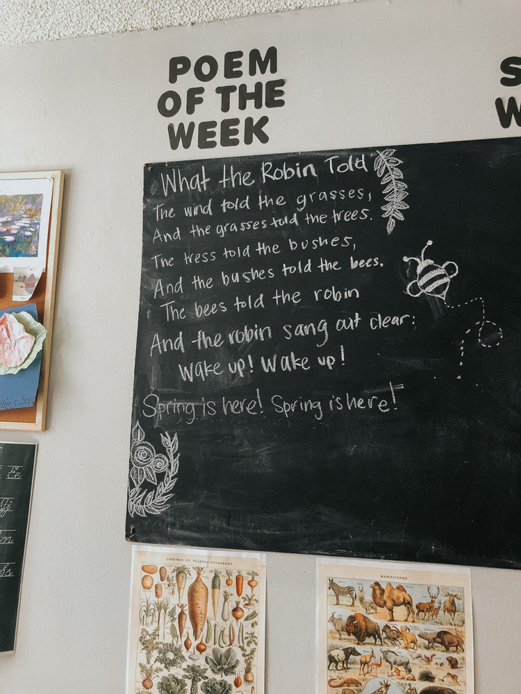 OUR WEEKLY POEM ROUTINE (and a freebie) | Forts and Wildflowers